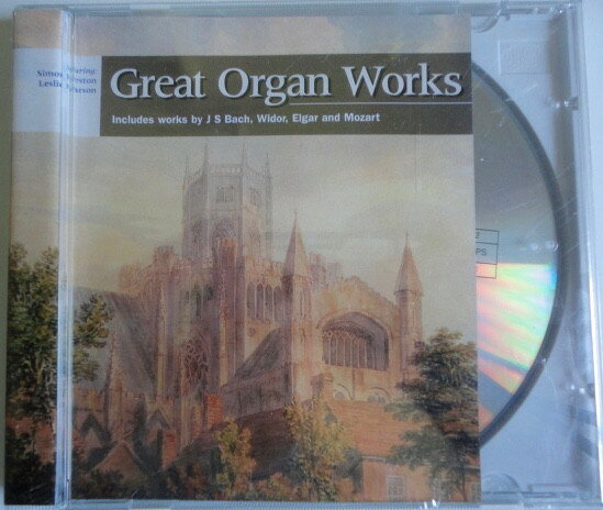 ・アーティスト Simon Preston, Leslie Pearson ・タイトル Great Organ Works by J. S. Bach, Widor, Elgar And Mozart ・レーベル・型番 BELART 450...