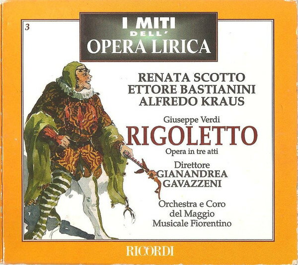 ・アーティスト Various ・タイトル Giuseppe Verdi - Rigoletto ・レーベル・型番 RICORDI RROC9339 ・フォーマット CD ・コンディション(盤) 可 (VG) ・コンディション(ジャケット)...