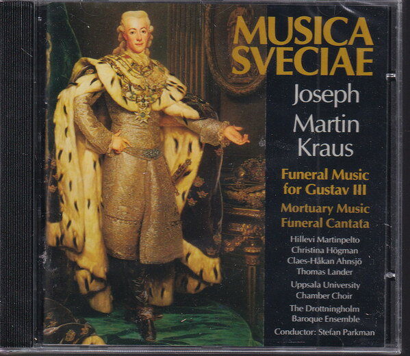 ・アーティスト Various ・タイトル Joseph Martin Kraus ? Funeral Music For Gustav III ・レーベル・型番 MUSICA SVECIAE MSCD416 ・フォーマット CD ・コンデ...