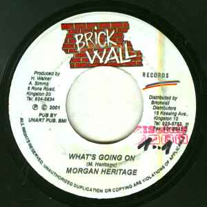 ・アーティスト Morgan Heritage ・タイトル What's Going On ・レーベル・型番 Brickwall Records none ・フォーマット 7インチレコード ・コンディション(盤) 非常に良い(EX) ・コン...