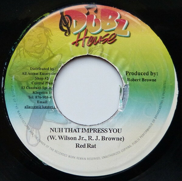 ・アーティスト Red Rat / Psycho Kid ・タイトル Nuh That Impress You / Psycho Mi Name ・レーベル・型番 Dubz House NONE ・フォーマット 7インチレコード ・コンディ...