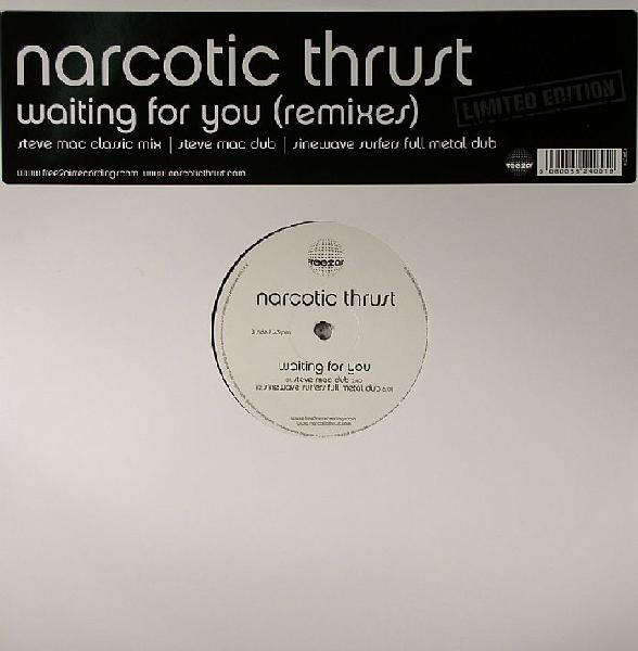 ・アーティスト Narcotic Thrust ・タイトル Waiting For You (Remixes) ・レーベル・型番 free2air Recordings F2A12TX ・フォーマット 12インチレコード ・コンディション(...