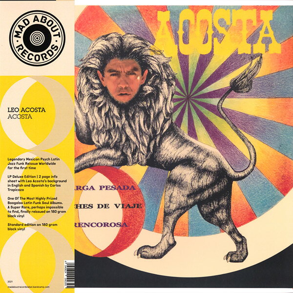 ・アーティスト Leo Acosta ・タイトル Acosta (180g) ・レーベル・型番 MAD ABOUT MAR041 ・フォーマット LPレコード ・コンディション(盤) 新品 (M) ・コンディション(ジャケット) 新品 (M...
