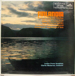 ・アーティスト London Proms Symphony Orchestra ・タイトル Finlandia Music Of Grieg And Sibelius ・レーベル・型番 RCA Victor Red Seal LM2336 ...