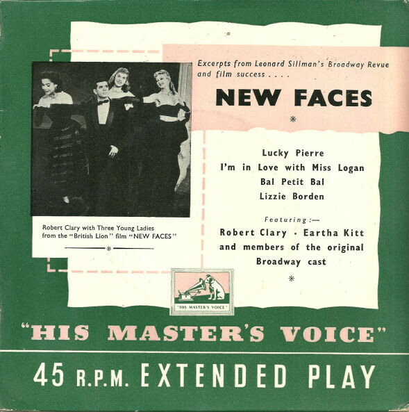 ・アーティスト Various ・タイトル Excerpts From Leonard Sillman's "New Faces" ・レーベル・型番 His Master's Voice 7EG8134 ・フォーマット 7インチレコード ・...