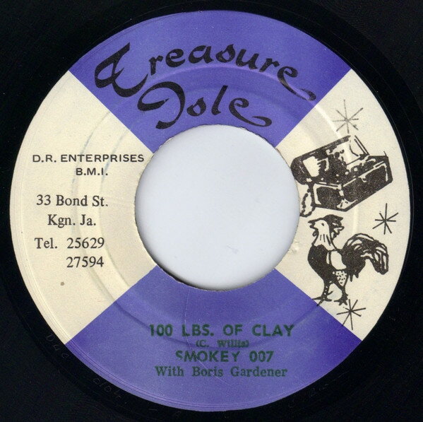 ・アーティスト Smokey 007, Boris Gardiner ・タイトル 100 Lbs. Of Clay / C. C. Rider ・レーベル・型番 Treasure Isle NONE ・フォーマット 7インチレコード ・コン...