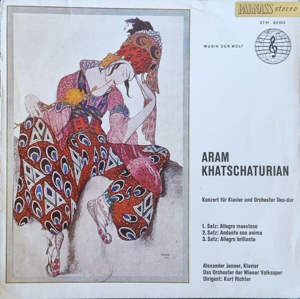 ・アーティスト Aram Khatchaturian - Alexander Jenner , Wiener Volksopernorchester , Kurt Richter ・タイトル Konzert F?r Klavier Und ...
