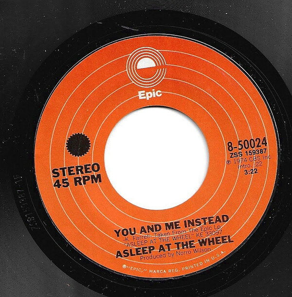 ・アーティスト Asleep At The Wheel ・タイトル You And Me Instead ・レーベル・型番 Epic 850024 ・フォーマット 7インチレコード ・コンディション(盤) 良い (VG+) ・コンディション...