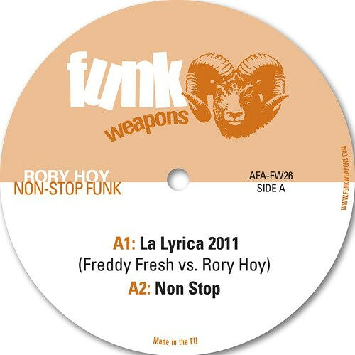 ・アーティスト Rory Hoy ・タイトル Non-Stop Funk ・レーベル・型番 Funk Weapons AFAFW26 ・フォーマット 12インチレコード ・コンディション(盤) 良い (VG+) ・コンディション(ジャケット...