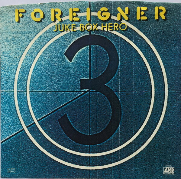 ・アーティスト Foreigner ・タイトル Juke Box Hero ・レーベル・型番 Atlantic 4017 ・フォーマット 7インチレコード ・コンディション(盤) 可 (VG) ・コンディション(ジャケット) プレインカバー...