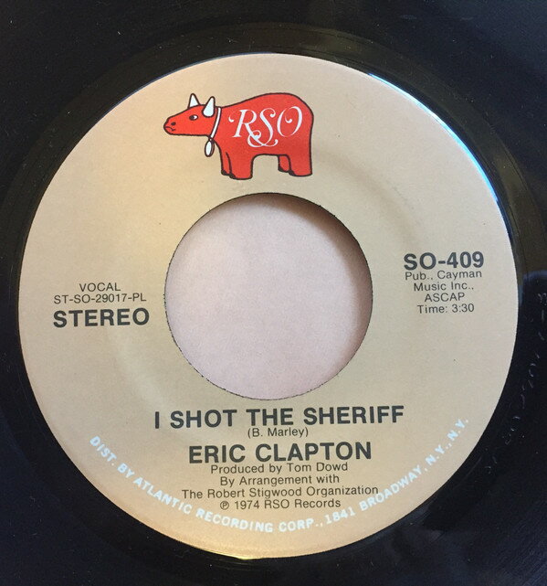 ・アーティスト Eric Clapton ・タイトル I Shot The Sheriff / Give Me Strength ・レーベル・型番 RSO SO409 ・フォーマット 7インチレコード ・コンディション(盤) 悪い (VG-...