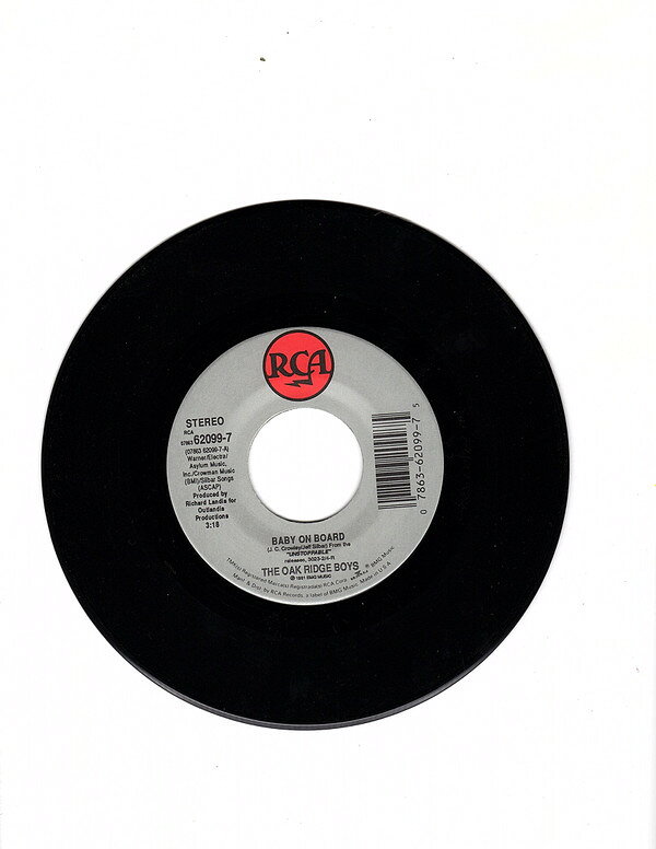 ・アーティスト Oak Ridge Boys ・タイトル Baby On Board ・レーベル・型番 RCA 07863620997 ・フォーマット 7インチレコード ・コンディション(盤) ほぼ新品 (M-) ・コンディション(ジャケッ...