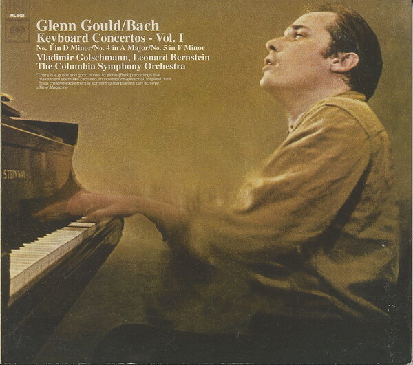 ・アーティスト Glenn Gould - Johann Sebastian Bach - Vladimir Golschmann , Leonard Bernstein , Columbia Symphony Orchestra ・タイト...