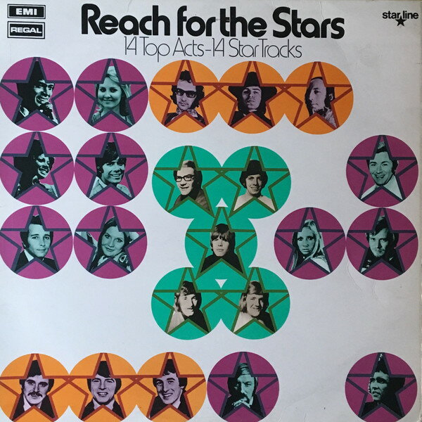 ・アーティスト Various ・タイトル Reach For The Stars - 14 Top Acts - 14 Star Tracks ・レーベル・型番 Starline SRS5042 ・フォーマット LPレコード ・コンディシ...