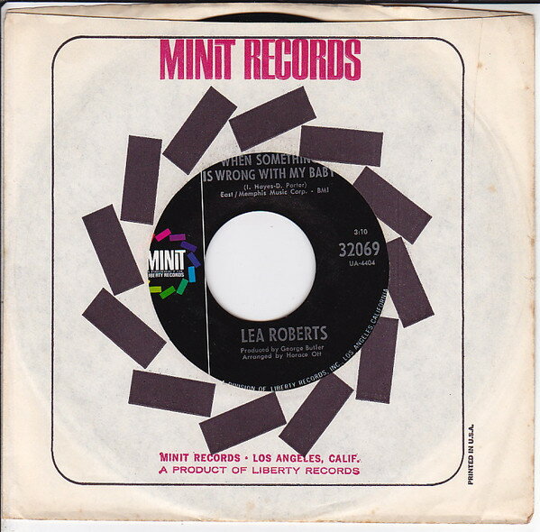 ・アーティスト Lea Roberts ・タイトル Prove It / When Something Is Wrong With My Baby ・レーベル・型番 MINIT 32069 ・フォーマット 7インチレコード ・コンディション...