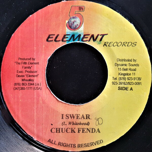 ・アーティスト Chuck Fender ・タイトル I Swear ・レーベル・型番 5th Element Records NONE ・フォーマット 7インチレコード ・コンディション(盤) 可 (VG) ・コンディション(ジャケット)...