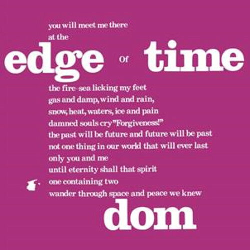 ・アーティスト Dom (5) ・タイトル Edge Of Time ・レーベル・型番 Sommor SOMM099 ・フォーマット LPレコード ・コンディション(盤) 新品 (M) ・コンディション(ジャケット) 新品 (M) ・コンデ...