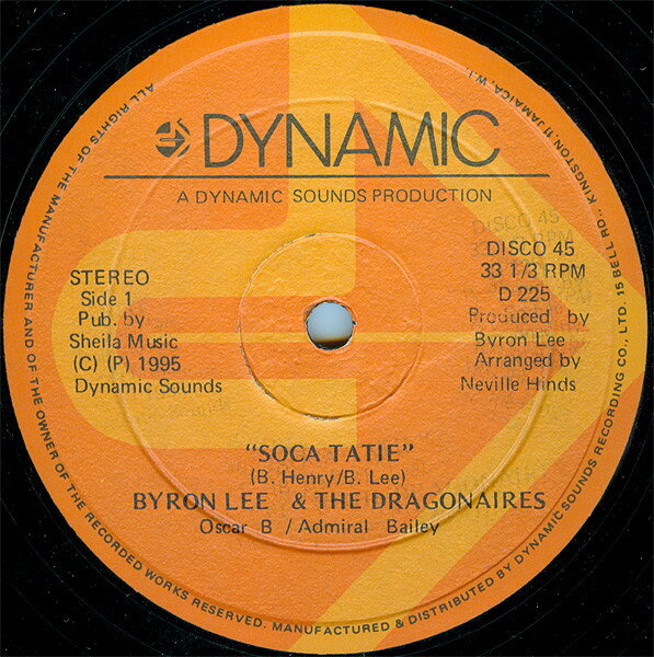 ・アーティスト Byron Lee & The Dragonaires ・タイトル Soca Tatie ・レーベル・型番 ・フォーマット 12インチレコード ・コンディション(盤) 非常に良い(EX) ・コンディション(ジャケット) プレ...