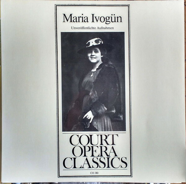 ・アーティスト Maria Ivog?n ・タイトル Maria Ivogun ・レーベル・型番 Court Opera Classics CO380 ・フォーマット LPレコード ・コンディション(盤) 良い (VG+) ・コンディション...