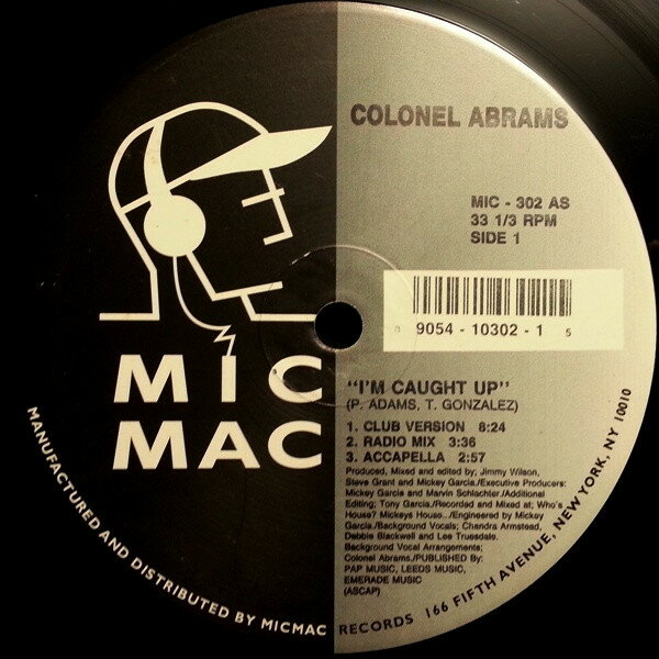 ・アーティスト Colonel Abrams ・タイトル I'm Caught Up ・レーベル・型番 MICMAC MIC302BS ・フォーマット 12インチレコード ・コンディション(盤) 良い (VG+) ・コンディション(ジャケッ...