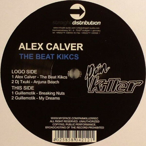 ・アーティスト Alex Calver / Dj Txuki / Guillemotik ・タイトル The Beat Kikcs ・レーベル・型番 Painkiller Rec. PKREC001 ・フォーマット 12インチレコード ・コ...