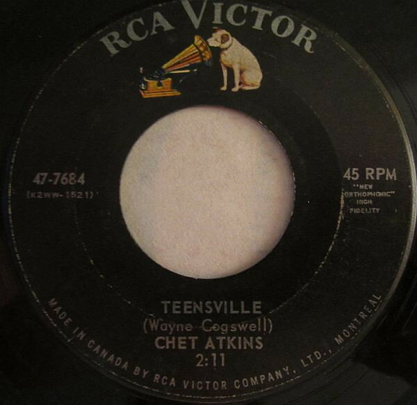 ・アーティスト Chet Atkins ・タイトル Teensville / One Mint Julep ・レーベル・型番 ・フォーマット 7インチレコード ・コンディション(盤) 良い (VG+) ・コンディション(ジャケット) プレイ...