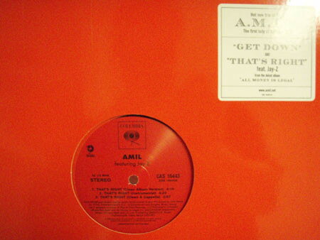・アーティスト Amil ・タイトル That's Right / Get Down ・レーベル・型番 Columbia CAS16443 ・フォーマット 12インチレコード ・コンディション(盤) 良い (VG+) ・コンディション(ジャ...
