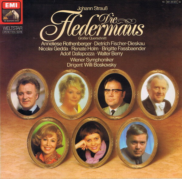 ・アーティスト Johann Strauss Jr., Wiener Symphoniker, Willi Boskovsky, Anneliese Rothenberger, Dietrich Fischer-Dieskau, Nicol...