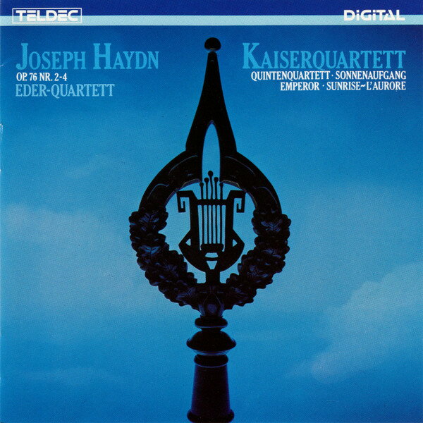 ・アーティスト Eder-quartett ・タイトル Streichquartette Op. 76 Nr. 2-4 (Kaiserquartett, Quintenquartett, Sonnenaufgang) ・レーベル・型番 TE...