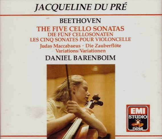 ・アーティスト Jacqueline Du Pre, Daniel Barenboim ・タイトル Five Cello Sonatas, Variations ・レーベル・型番 ANGEL CMS7630152 ・フォーマット CD ・コ...