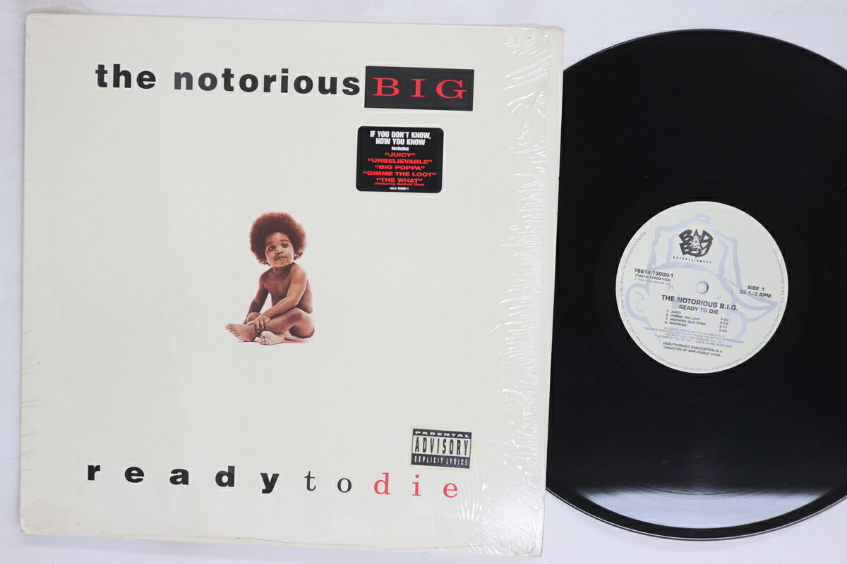 ・アーティスト Notorious B.I.G. ・タイトル Ready To Die (- Us Original) ・レーベル・型番 BAD BOY 78612730001 ・フォーマット LPレコード ・コンディション(盤) 良い (...