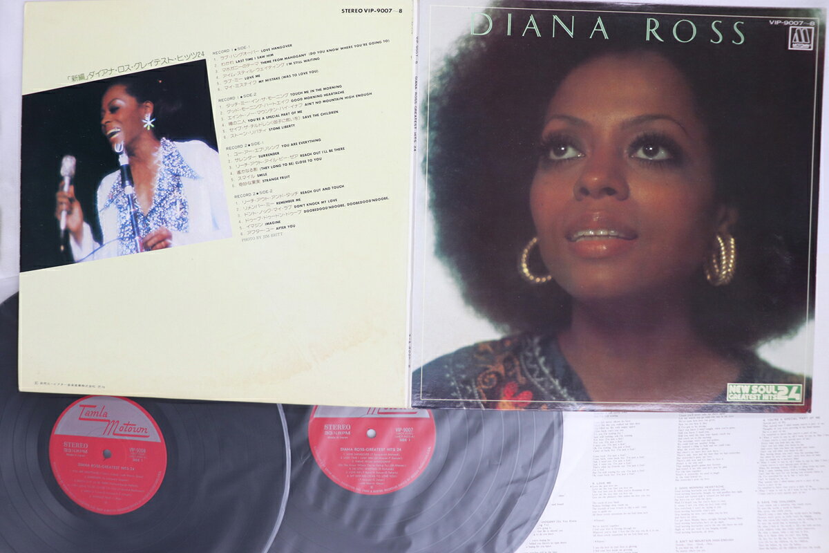 ・アーティスト Diana Ross ・タイトル Greatest Hits 24 ・レーベル・型番 TAMLA MOTOWN VIP90078 ・フォーマット LPレコード ・コンディション(盤) 良い (VG+) ・コンディション(ジャ...