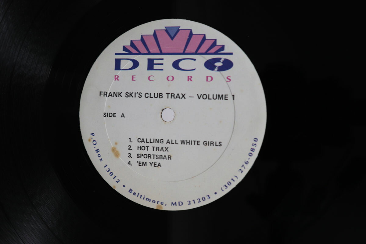 ・アーティスト Frank Ski ・タイトル Frank Ski's Club Trax - Volume 1 ・レーベル・型番 Deco NONE ・フォーマット 12インチレコード ・コンディション(盤) 可 (VG) ・コンディショ...
