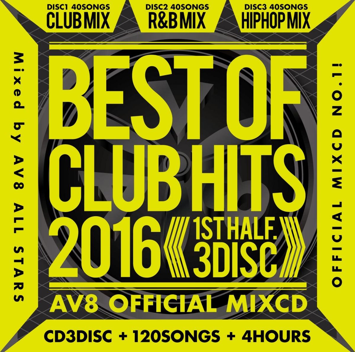 ・アーティスト AV8 ALL STARS ・タイトル BEST OF CLUB HITS 2016-1st half- AV8 OFFICIAL MIXCD ・レーベル・型番 ・フォーマット CD ・コンディション(盤) 良い (VG+)...