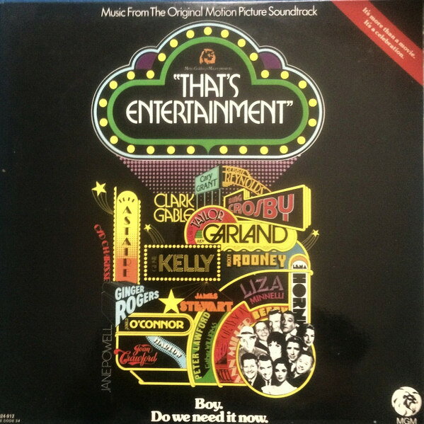 ・アーティスト Various ・タイトル Music From The Original Motion Picture Soundtrack - That's Entertainment ・レーベル・型番 MGM Records 2624...