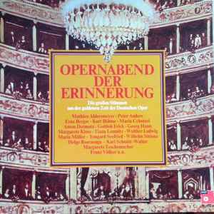 ・アーティスト Various ・タイトル Opernabend Der Erinnerung ・レーベル・型番 BASF 05215490 ・フォーマット LPレコード ・コンディション(盤) 非常に良い(EX) ・コンディション(ジャケ...
