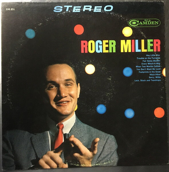 ・アーティスト Roger Miller ・タイトル Roger Miller ・レーベル・型番 RCA Camden CAS851 ・フォーマット LPレコード ・コンディション(盤) 良い (VG+) ・コンディション(ジャケット) 良...