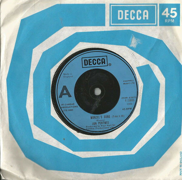 ・アーティスト Jon Pertwee ・タイトル Worzel's Song ・レーベル・型番 Decca F13885 ・フォーマット 7インチレコード ・コンディション(盤) 良い (VG+) ・コンディション(ジャケット) 可 (V...