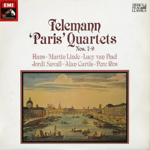 ・アーティスト Georg Philipp Telemann, Hans-Martin Linde, Lucy van Dael, Jordi Savall, Alan Curtis, Pere Ros ・タイトル Telemann 'Pa...