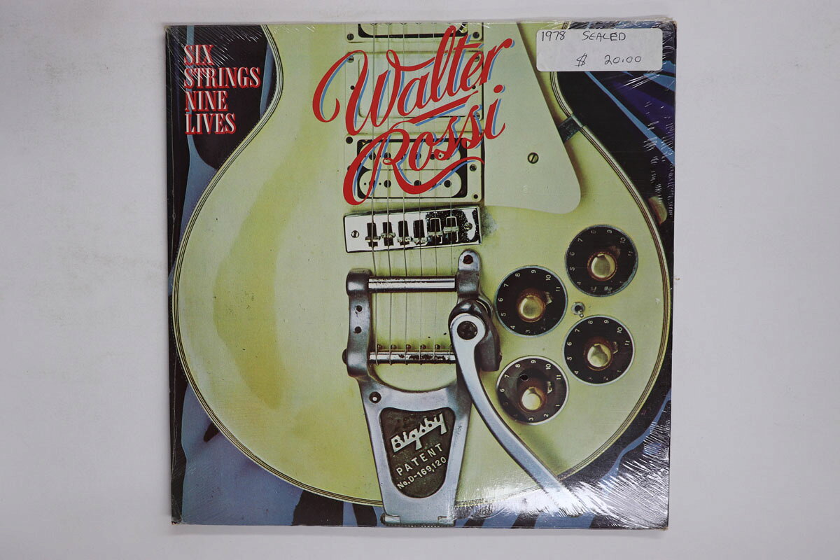 ・アーティスト Walter Rossi ・タイトル Six Strings Nine Lives ・レーベル・型番 AQUARIUS AQR519 ・フォーマット LPレコード ・コンディション(盤) ほぼ新品 (M-) ・コンディション...