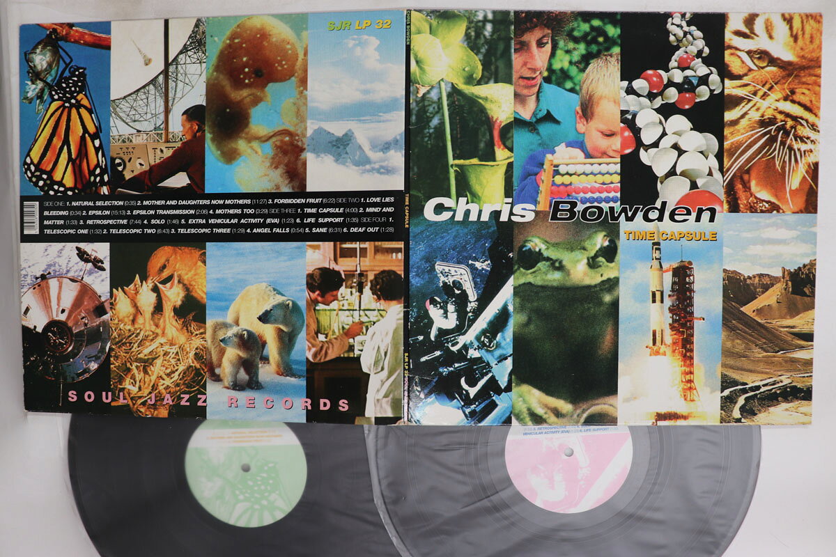 ・アーティスト Chris Bowden ・タイトル Time Capsule ・レーベル・型番 SOUL JAZZ SJRLP32 ・フォーマット LPレコード ・コンディション(盤) 良い (VG+) ・コンディション(ジャケット) 良...