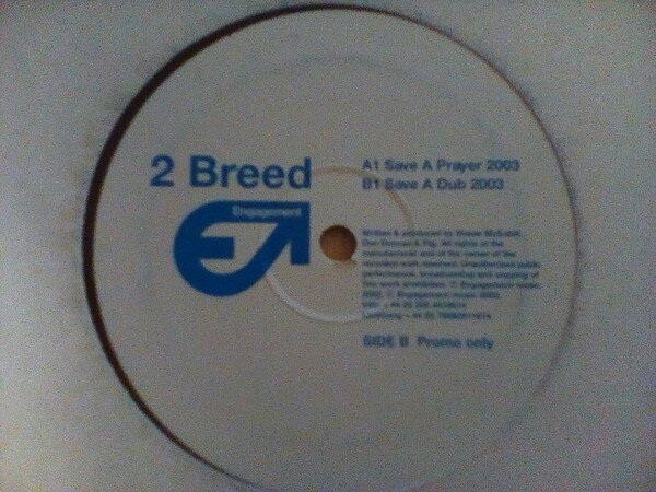 ・アーティスト 2 Breed ・タイトル Save A Prayer ・レーベル・型番 ENGAGEMENT MUSIC EMBL001 ・フォーマット 12インチレコード ・コンディション(盤) 良い (VG+) ・コンディション(ジャ...