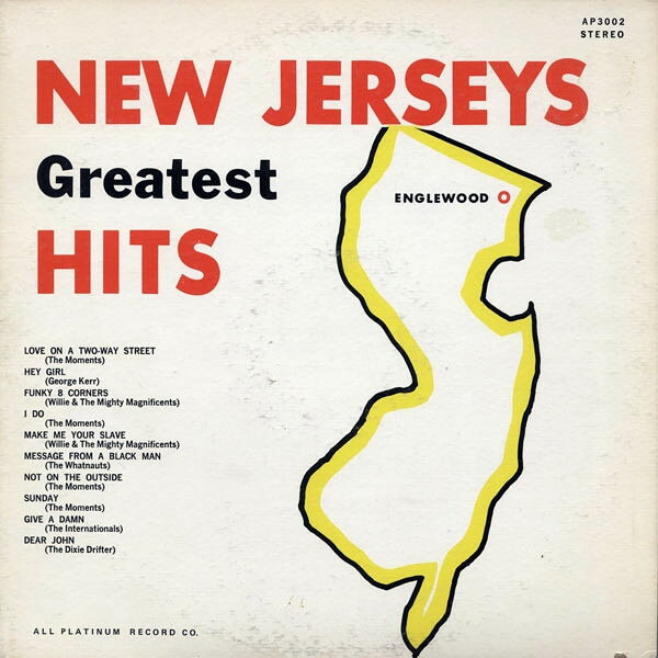 ・アーティスト various ・タイトル New Jersey's Greatest Hits ・レーベル・型番 ALL PLATINUM AP3002 ・フォーマット LPレコード ・コンディション(盤) 可 (VG) ・コンディション...