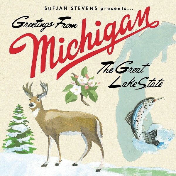 ・アーティスト Sufjan Stevens ・タイトル Greetings From Michigan The Great Lake State ・レーベル・型番 ASTHMATIC KITTY AKR007 ・フォーマット LPレコード...