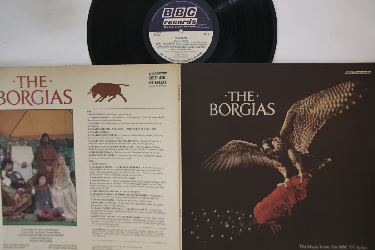 ・アーティスト Georges Delerue ・タイトル Borgias ・レーベル・型番 BBC REP428 ・フォーマット LPレコード ・コンディション(盤) 良い (VG+) ・コンディション(ジャケット) 良い (VG+) ・...