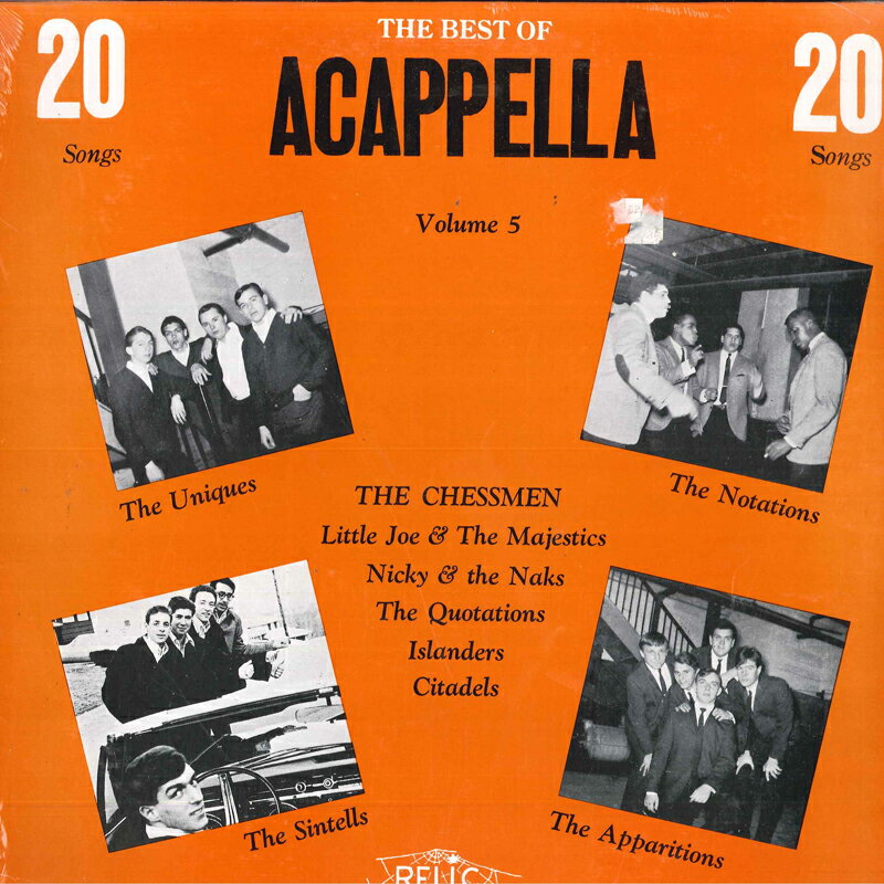 ・アーティスト Various ・タイトル The Best Of Acappella Volume 5 ・レーベル・型番 Relic (2) 105 ・フォーマット LPレコード ・コンディション(盤) 新品 (M) ・コンディション(ジ...