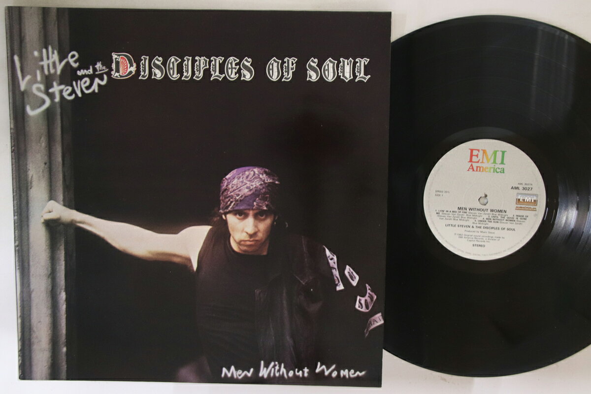 ・アーティスト Little Steven & The Disciples Of Soul ・タイトル Men Without Women ・レーベル・型番 EMI AMERICA AML3027 ・フォーマット LPレコード ・コンディシ...