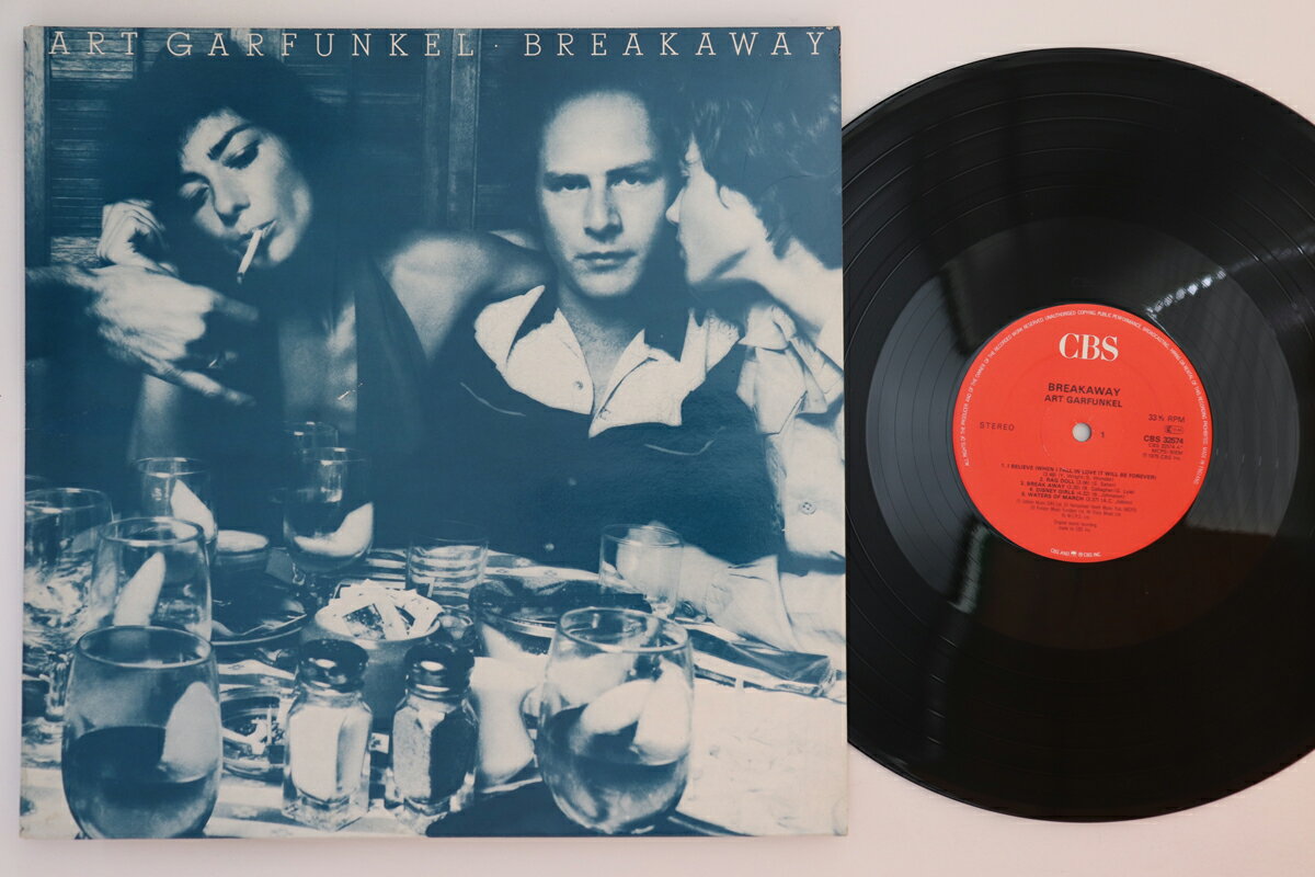 ・アーティスト Art Garfunkel ・タイトル Breakaway ・レーベル・型番 CBS CBS32574 ・フォーマット LPレコード ・コンディション(盤) 良い (VG+) ・コンディション(ジャケット) 良い (VG+)...