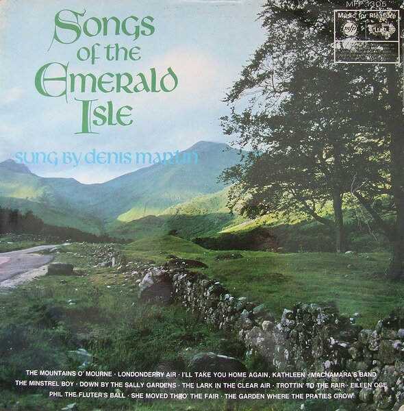 ・アーティスト Denis Martin ・タイトル Songs Of The Emerald Isle ・レーベル・型番 Music For Pleasure MFP1305 ・フォーマット LPレコード ・コンディション(盤) 良い (...