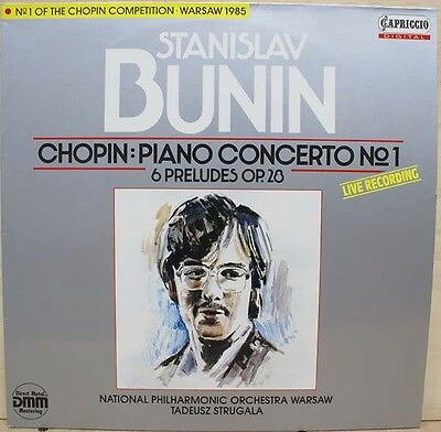 ・アーティスト Fr?d?ric Chopin, Stanislav Bunin ・タイトル Piano Concerto No. 1 / 6 Preludes Op.28 ・レーベル・型番 Capriccio C27217 ・フォーマット...